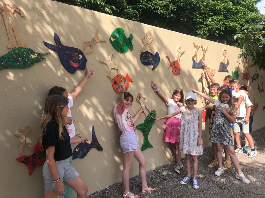 Une fresque autour des émotions - Collège La Chartreuse