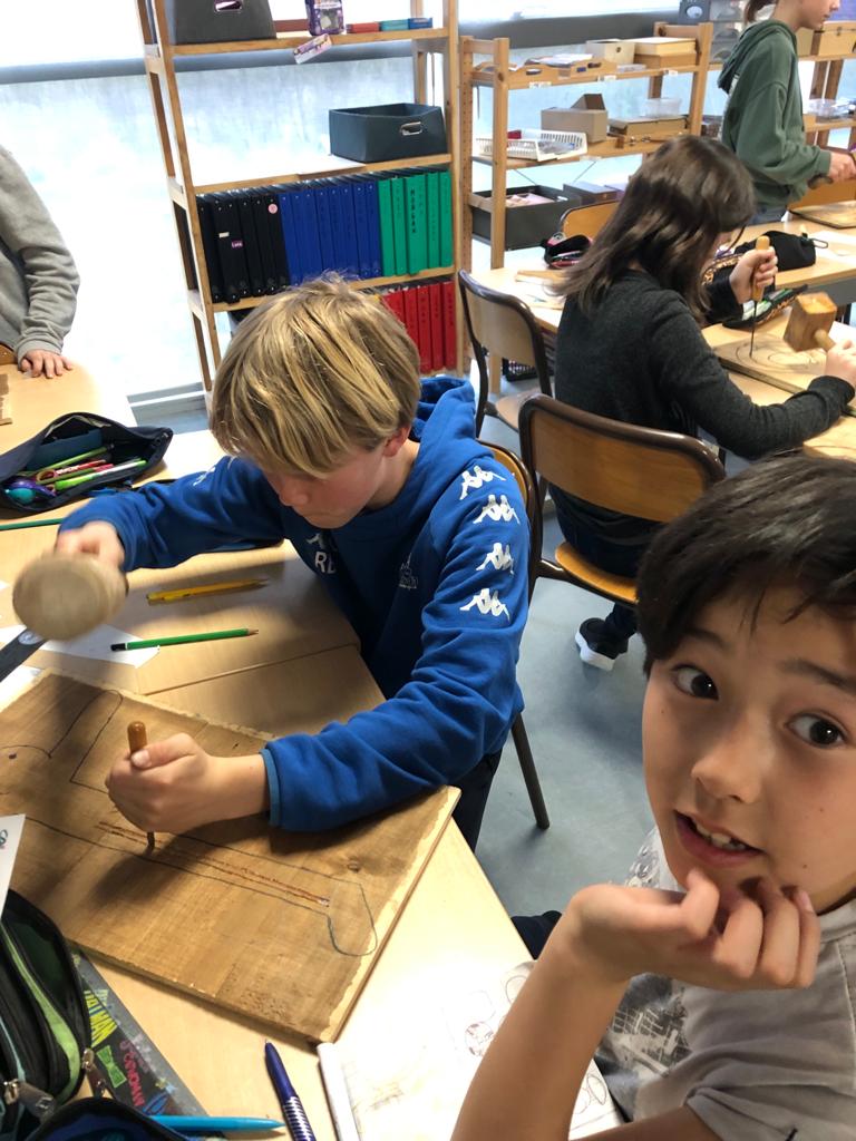 Une fresque autour des émotions - Collège La Chartreuse